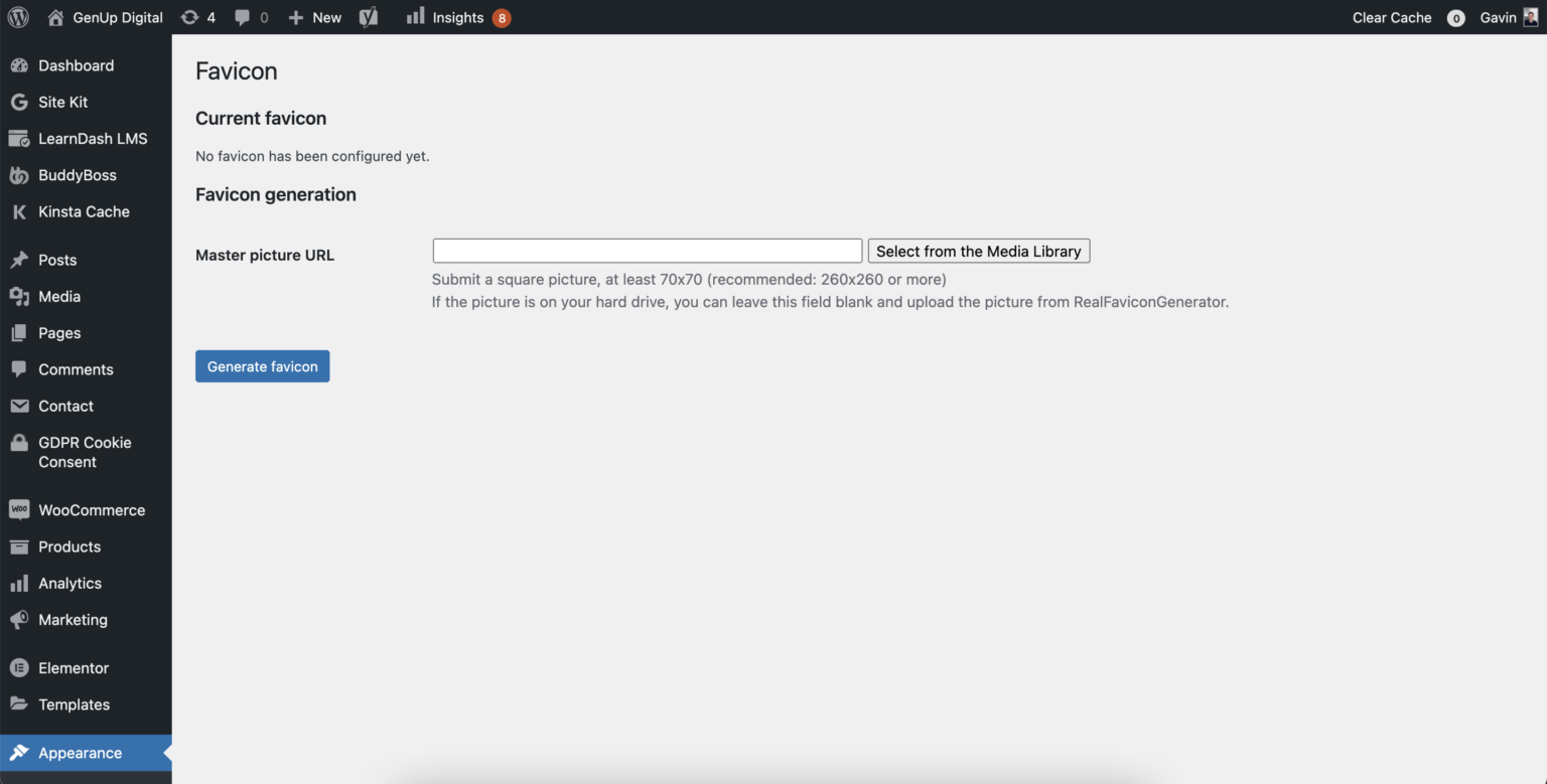 How to Add a Favicon to your WordPress Site (in 3 steps)